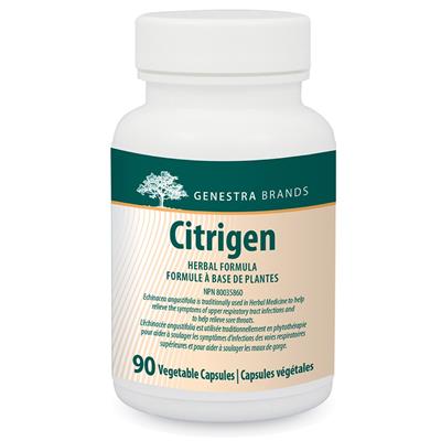 Citrigen Végétalien Genestra Brands / 90 capsules - Clinique Vivre en Santé